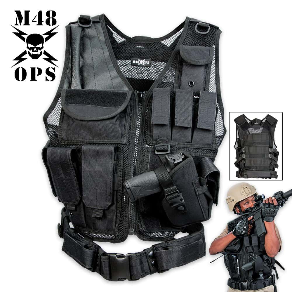 M48 Ops Tactical Cross Draw Vest