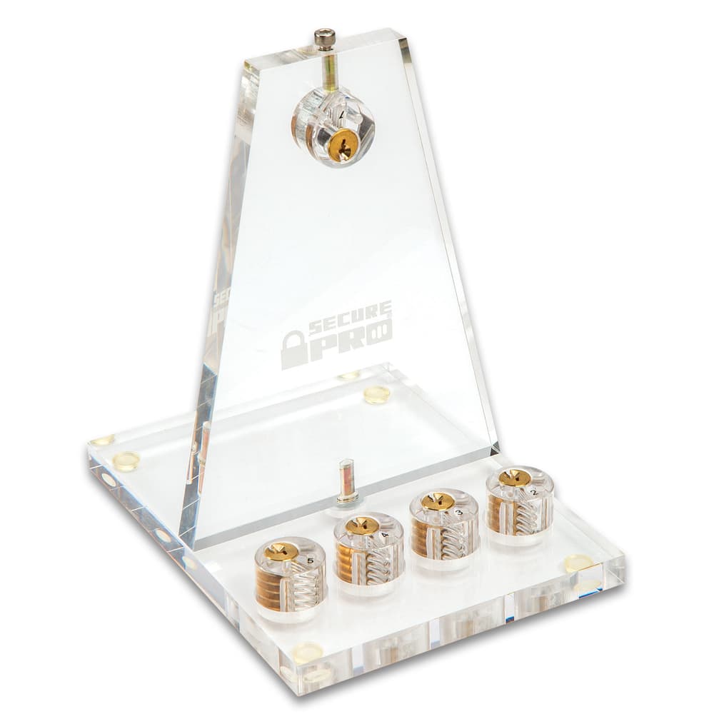 Secure Pro Lockpicking School Kit - Lock Picking Guide, Keyed Practice ...