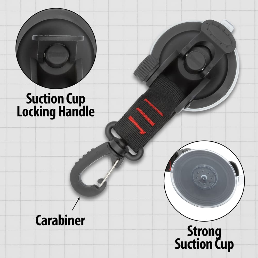 Trailblazer Heavy Duty Suction Cups With Anchor