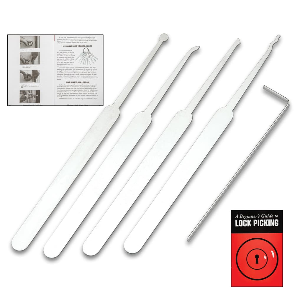 Secure Pro Lockpicking School Kit - Lock Picking Guide, Keyed Practice ...