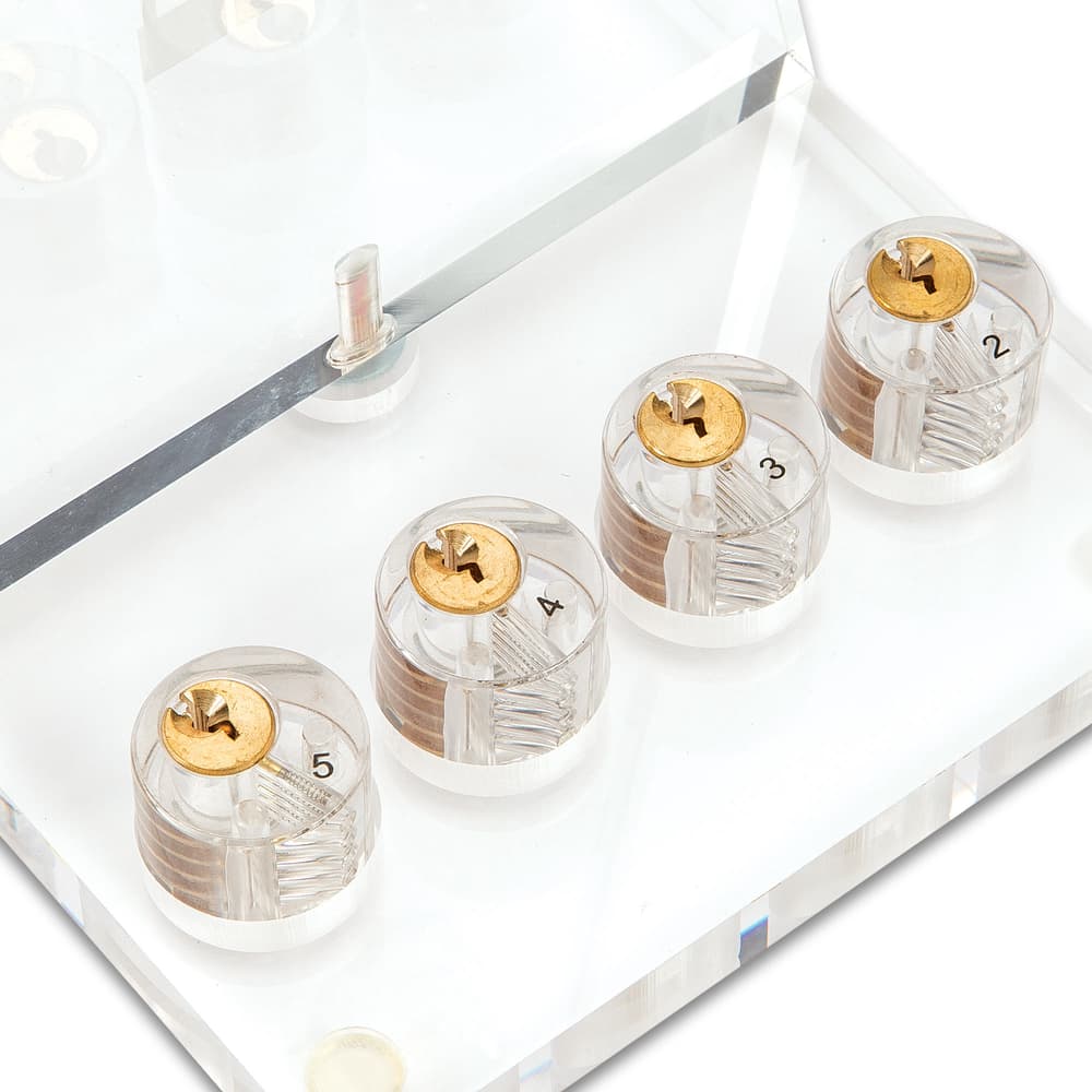 Secure Pro Lockpicking School Kit - Lock Picking Guide, Keyed Practice ...