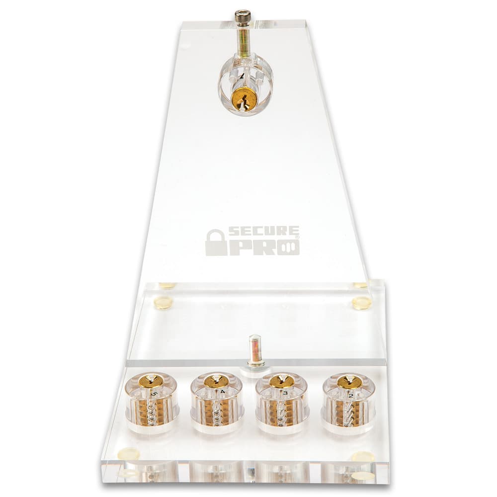 Secure Pro Lockpicking School Kit - Lock Picking Guide, Keyed Practice ...