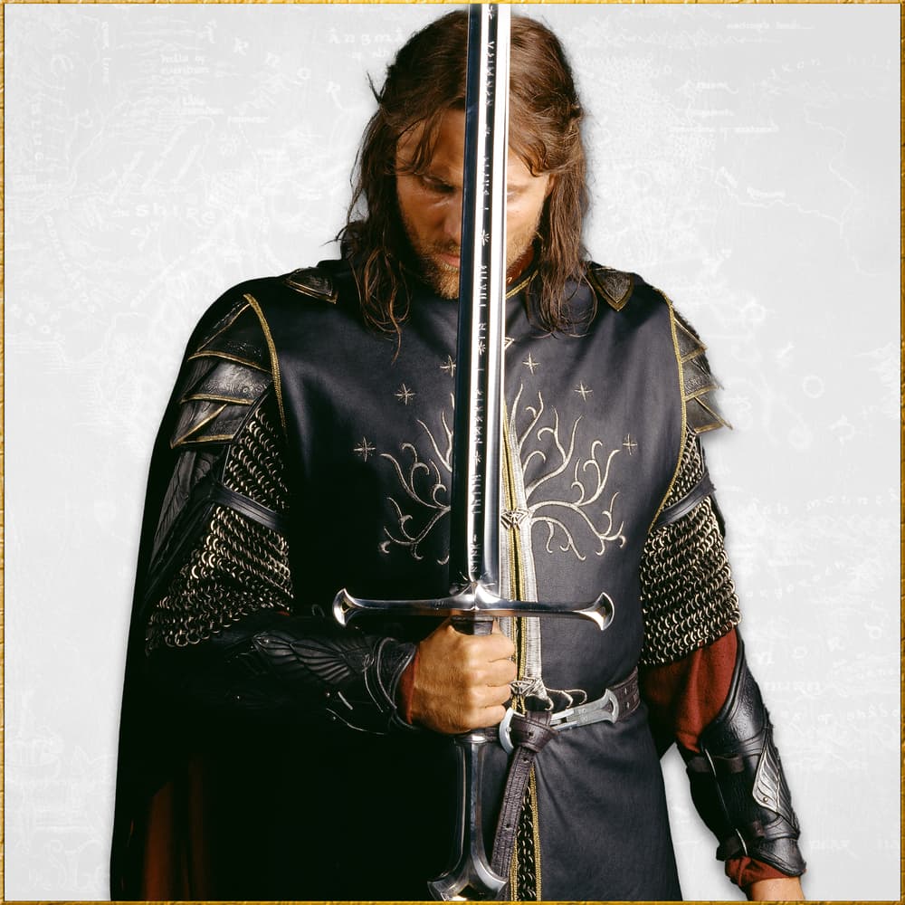 Anduril Aragorn LOTR Lord Of The Rings Aragorn Anduril Blade Sword Of