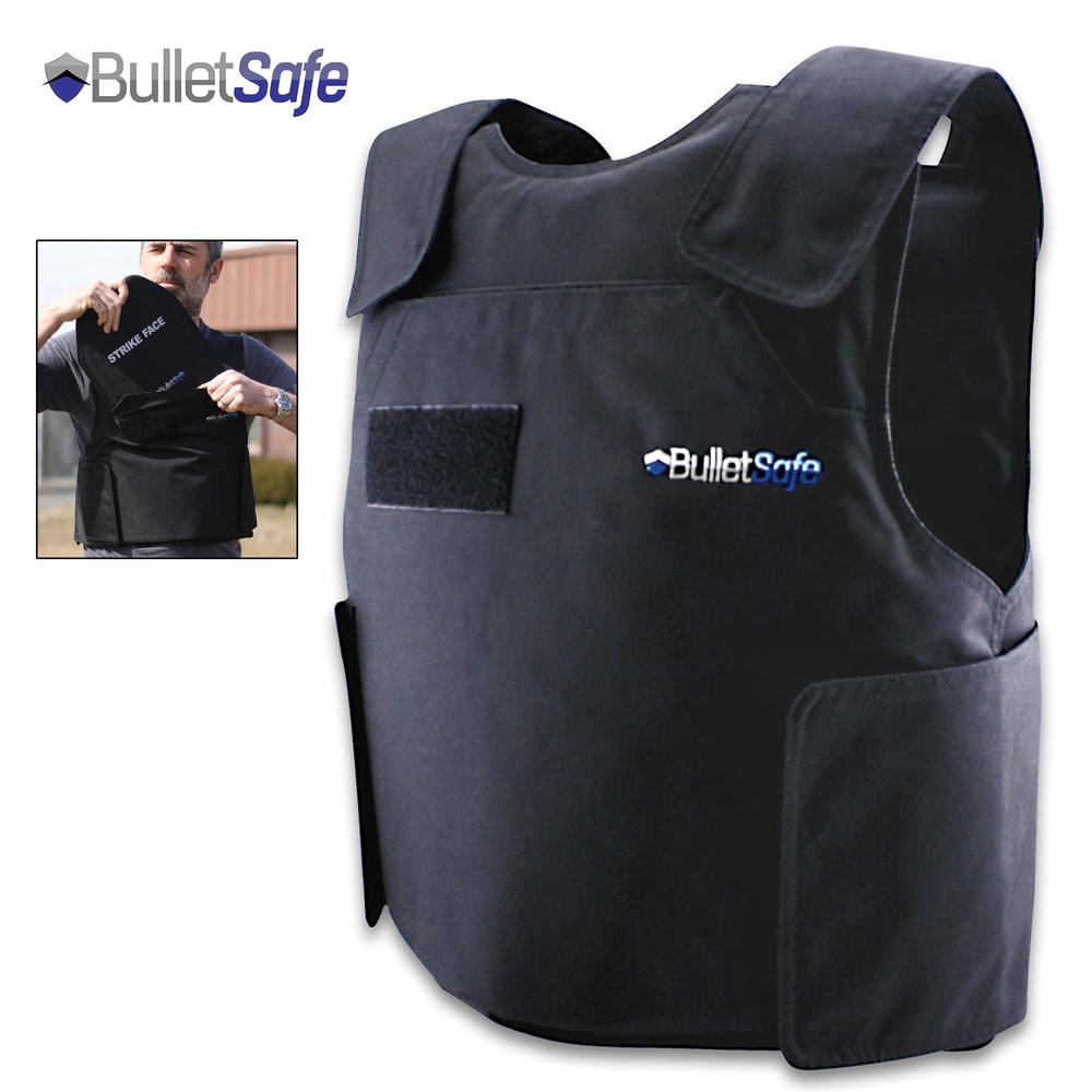BulletSafe Bulletproof Vest Level IIIA Protection Protects