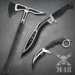 M48 - Tactical Defense Weapons: Spears, Knifes, Tomahawks, and more ...