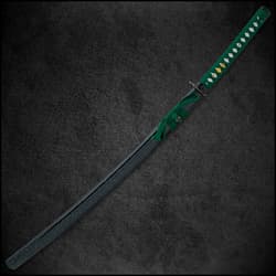 Shinwa Jade Defender Katana And Scabbard