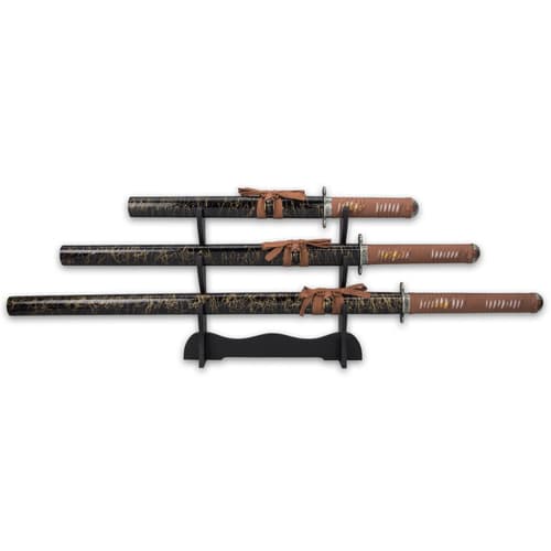 Japanese Sword Sets - Collector's Editions, Sword Sets With Display ...