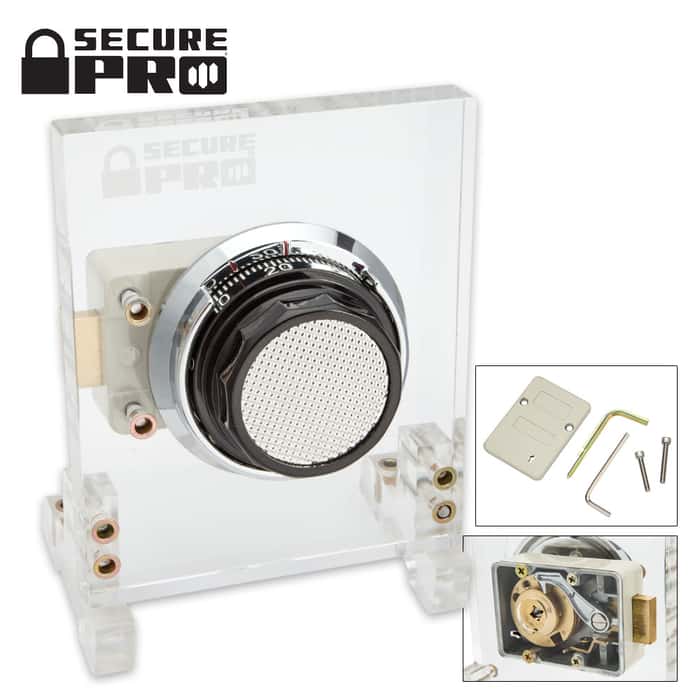 Secure Pro Single Wheel Safecracking/Lockpicking Practice Lock Secure Pro Single Wheel Safecracking/Lockpicking Practice Lock
