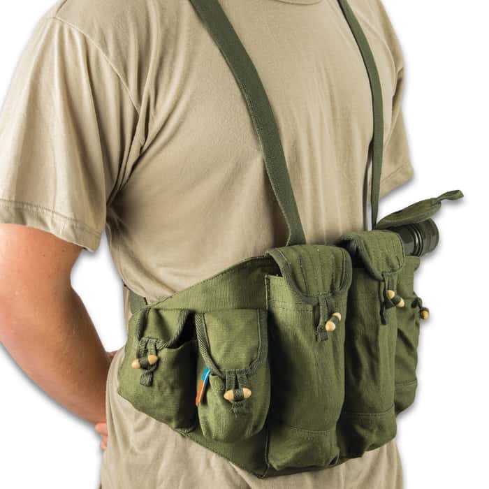 Mil Tec OD AK 47 Bandolier Military