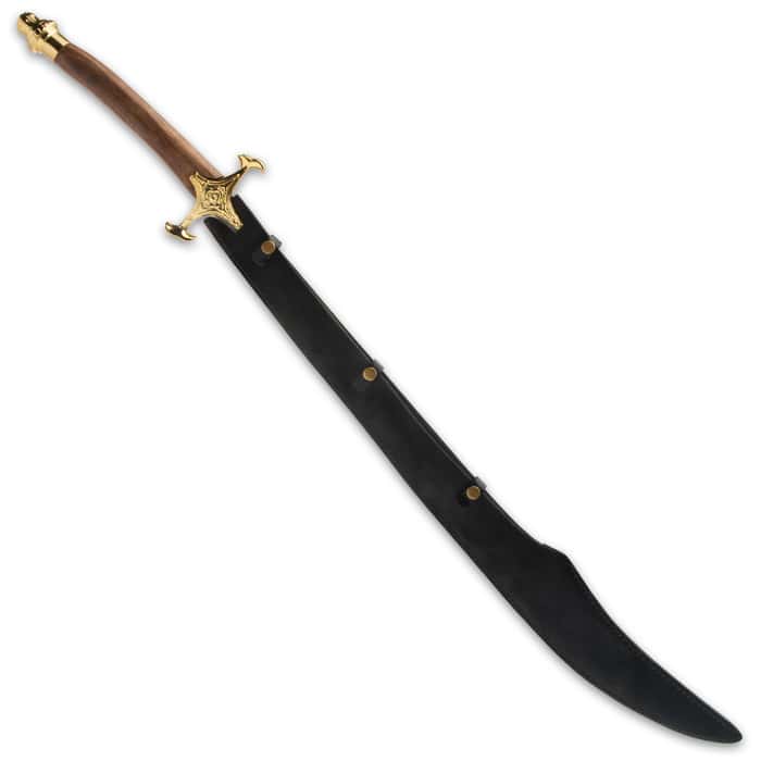 Arabian Shamshir Warrior Sword & Sheath Arabian Shamshir Warrior Sword & Sheath