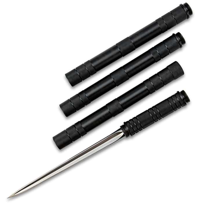 B.M.F.™ Tri-Edged Heavy Spear - Collapsible with Case - BUDK.com