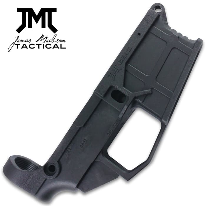 AR 15 Black 80% Lower Receiver With