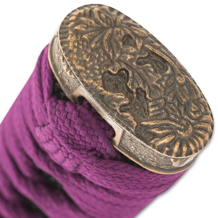 Shinwa Purple Serpent Katana And Scabbard 1045