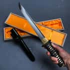 Ryumon Hand Forged Damascus Steel Samurai Tanto - Free Shipping!