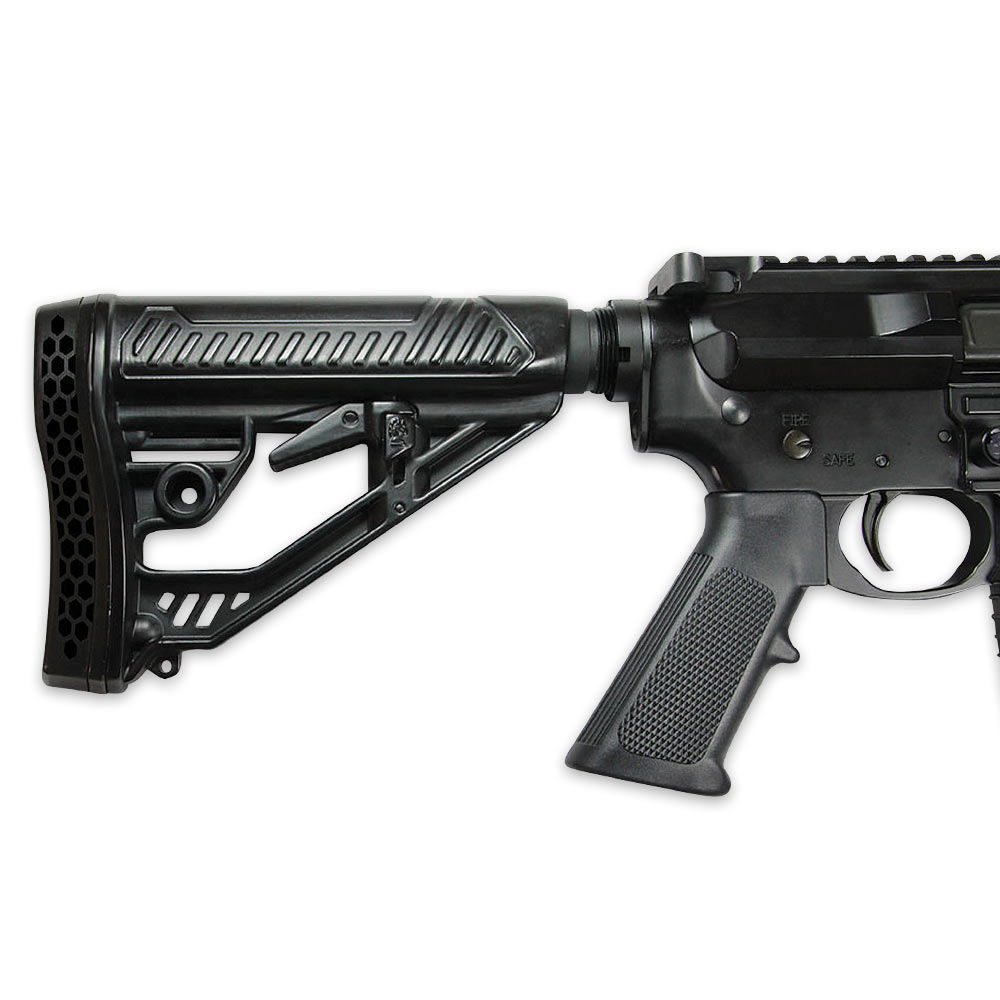 Adaptive Tactical EX Performance Adjustable M4-Style Stock for AR15/M4 ...