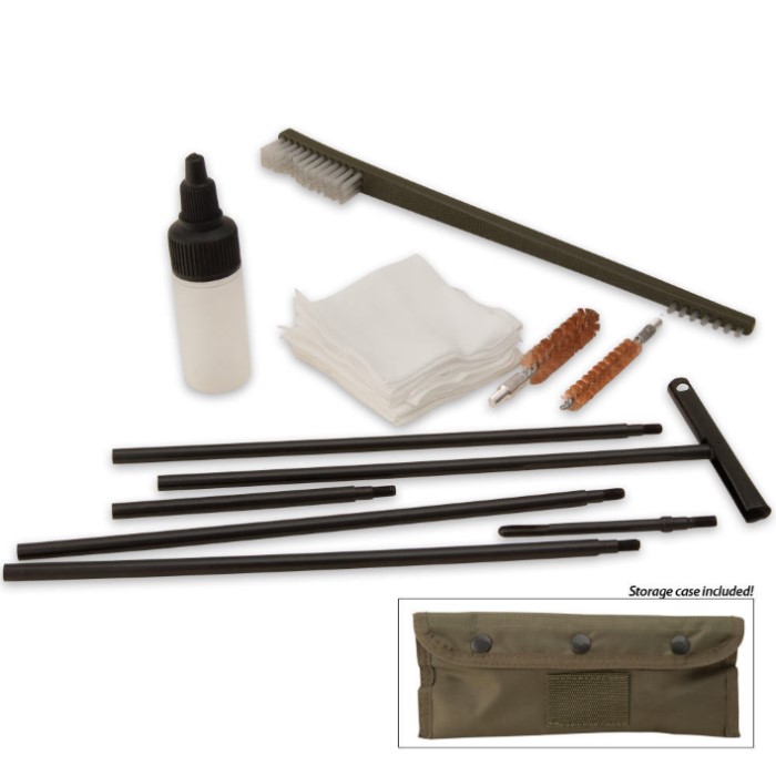 AK-47/SKS Field Cleaning Kit With Pouch OD | CHKadels.com | Survival ...