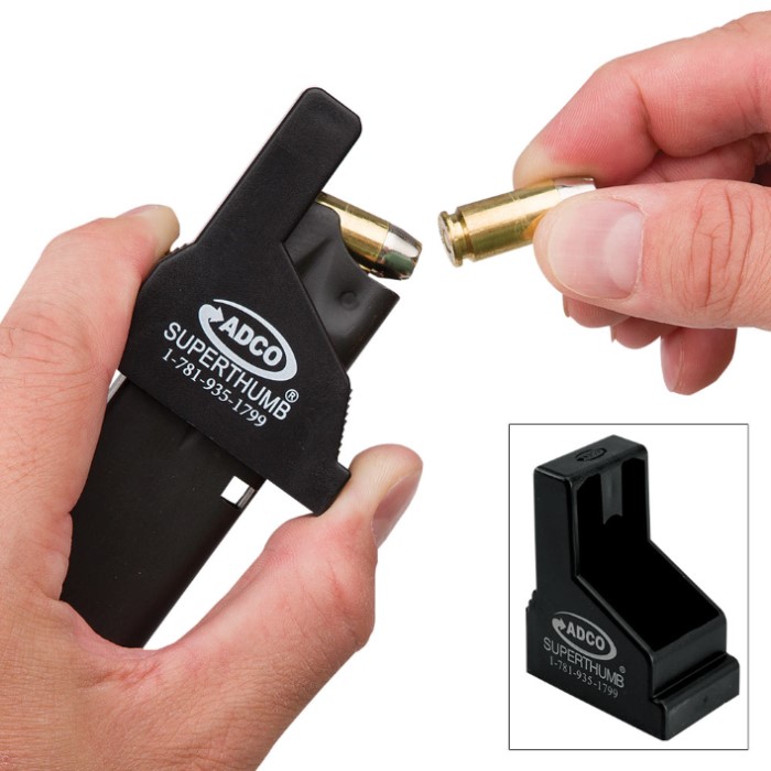 Super Thumb Magazine Speed Loader Wide Mags | BUDK.com - Knives ...