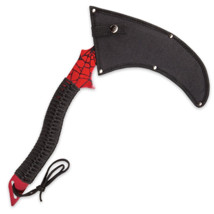 Black Legion Abaddon Fantasy Sickle with Nylon Sheath - Free Shipping!