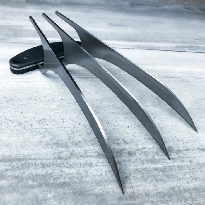 2Pcs New X-Men Wolverine Blade Claws High Quality of Refinement Cosplay ...