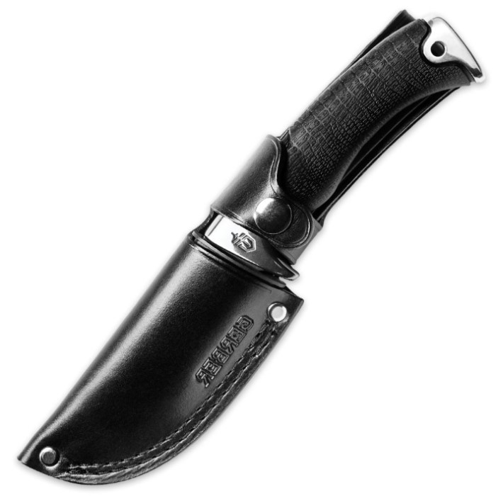 Gerber Gator Premium Drop Point Fixed Blade Knife | Kennesaw Cutlery Gerber Gator Premium Drop Point Fixed Blade Knife | Kennesaw Cutlery