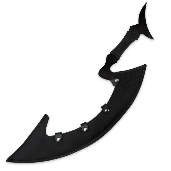 Legendary Moonsilver Crescent Blade Gaming Sword | BUDK.com - Knives ...