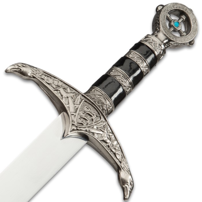 Robin Hood Sword of Locksley - Stainless Steel Display Sword - Ornate ...
