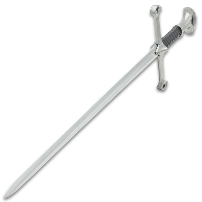 Middle Ages Warrior Short Broad Sword With Black Sheath – Double-Edged ...