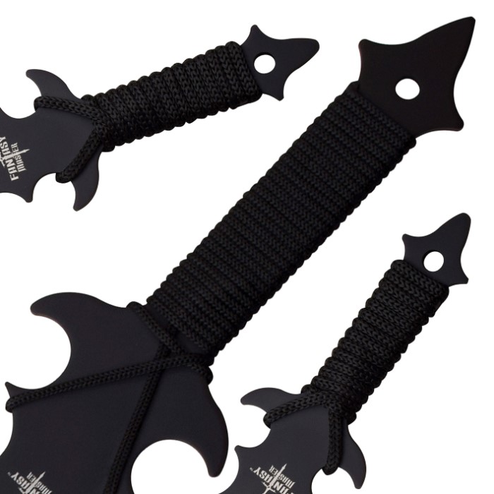 Fantasy Master Fang Clan 3-Piece Short Sword and Twin Dagger Set with ...